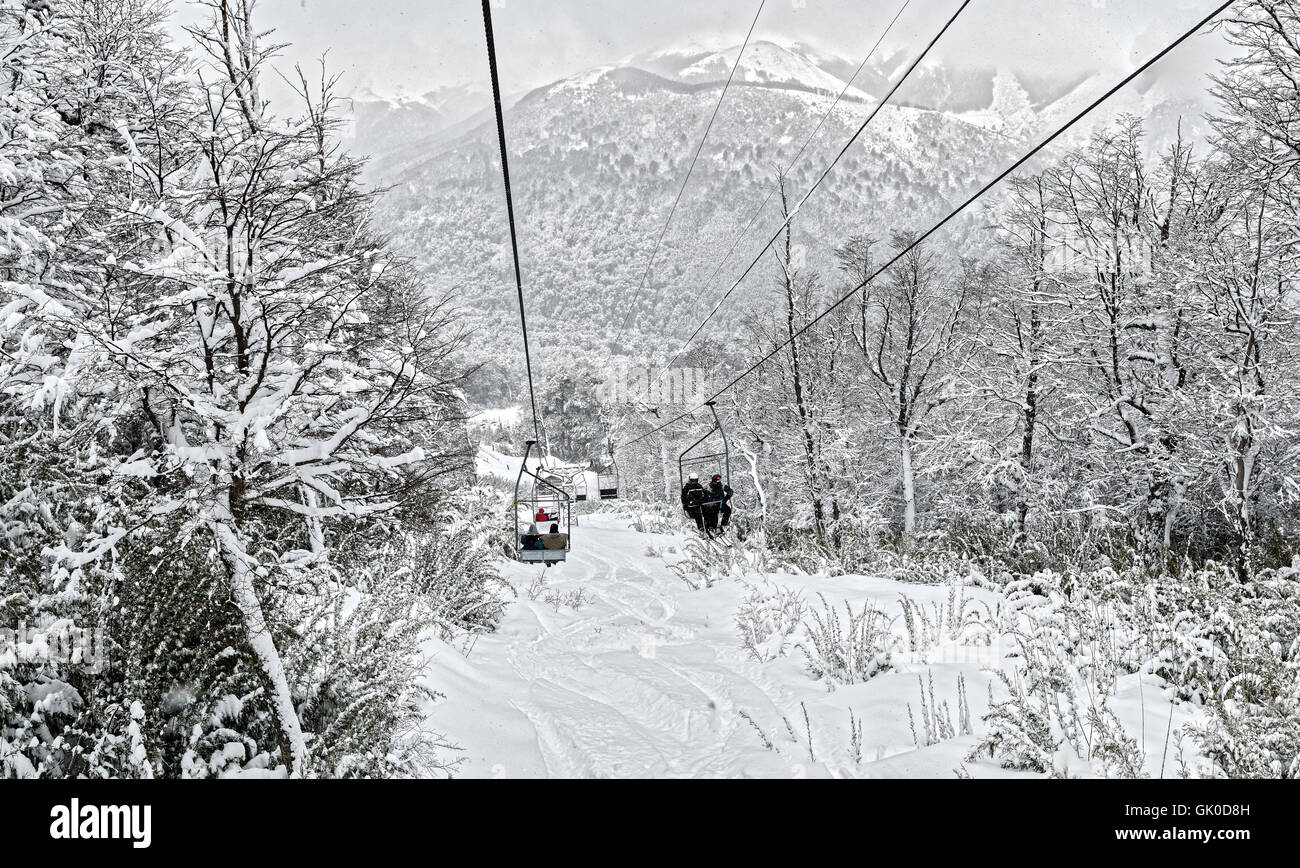 An amazing vertical panoramic view that you achieve while descending ...