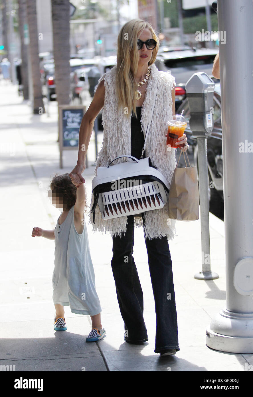 Rachel Zoe takes her son Kaius shopping in Beverly Hills Featuring ...
