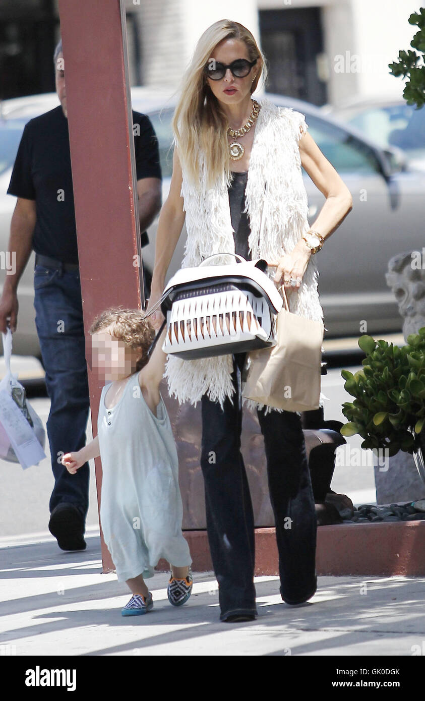 Rachel Zoe takes her son Kaius shopping in Beverly Hills Featuring ...