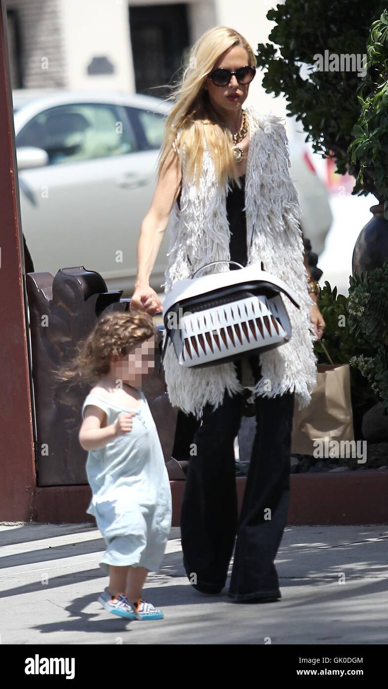 Rachel Zoe takes her son Kaius shopping in Beverly Hills Featuring ...