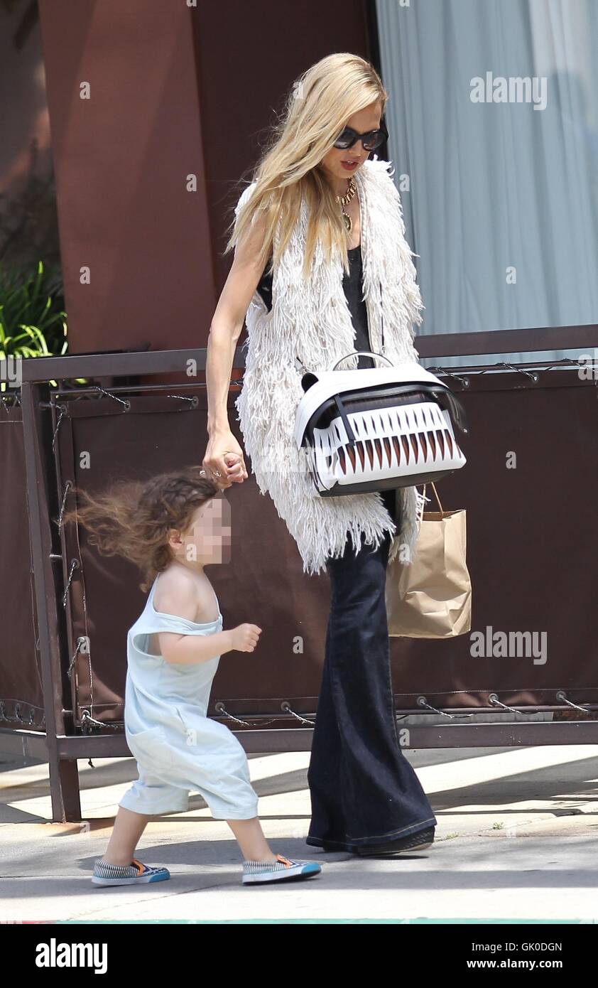 Rachel Zoe takes her son Kaius shopping in Beverly Hills Featuring ...
