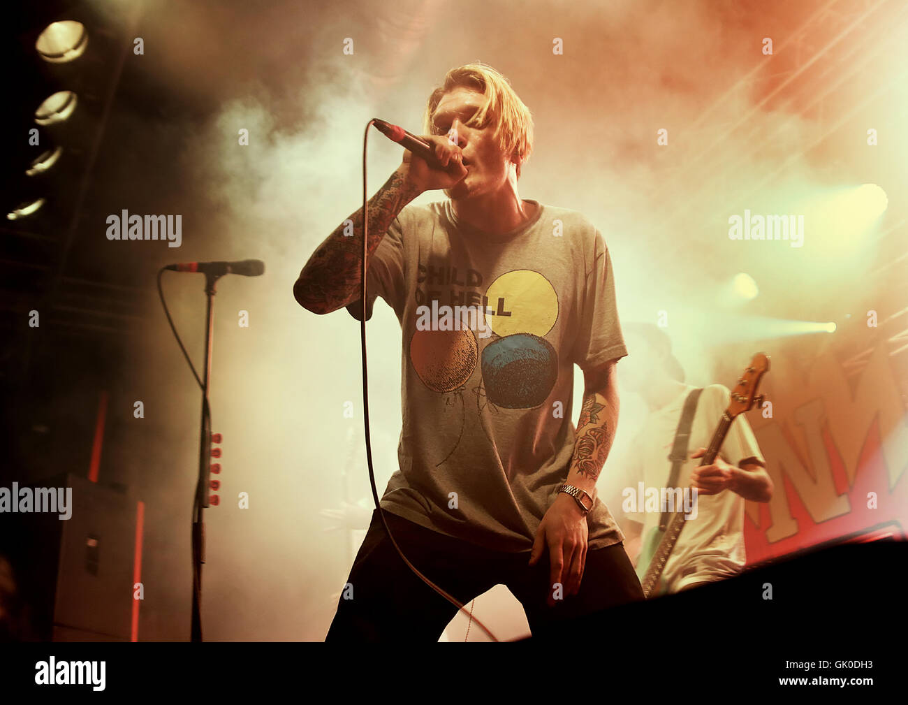 Neck Deep performing at Liverpool O2 Academy Featuring: Neck Deep, Ben ...