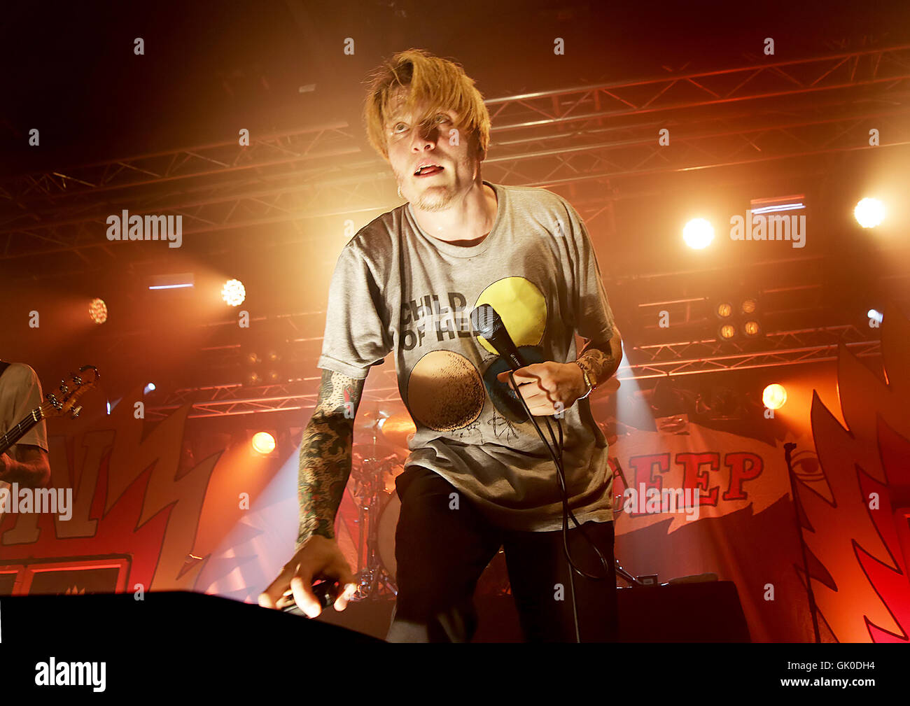 Neck Deep performing at Liverpool O2 Academy Featuring: Neck Deep, Ben ...