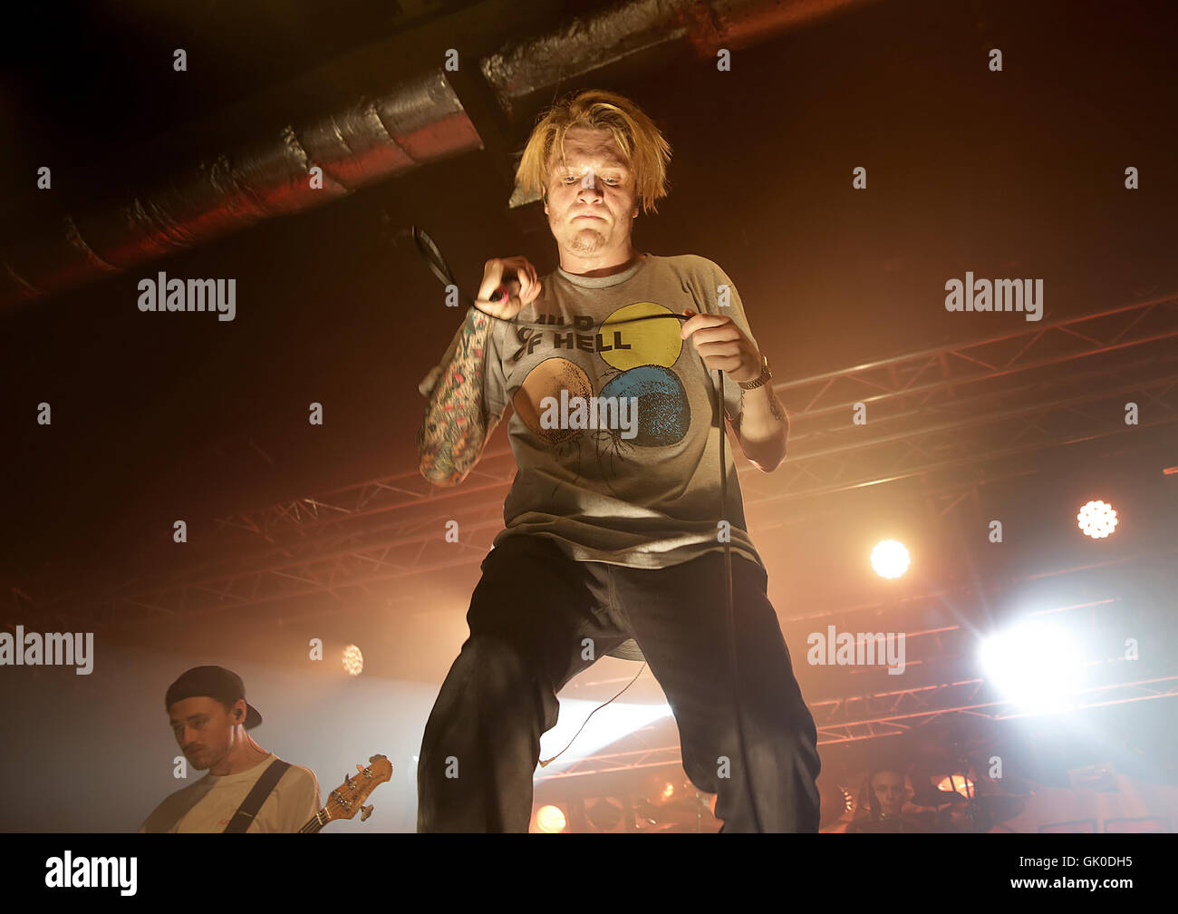 Neck Deep performing at Liverpool O2 Academy Featuring: Neck Deep, Ben ...
