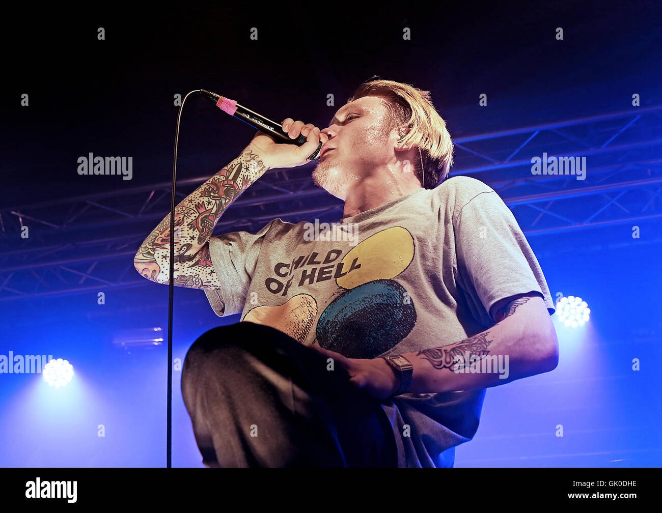 Neck Deep performing at Liverpool O2 Academy Featuring: Neck Deep, Ben ...