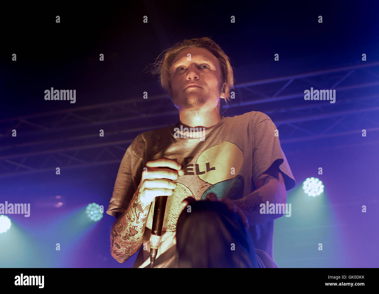 Neck Deep performing at Liverpool O2 Academy Featuring: Neck Deep, Ben ...