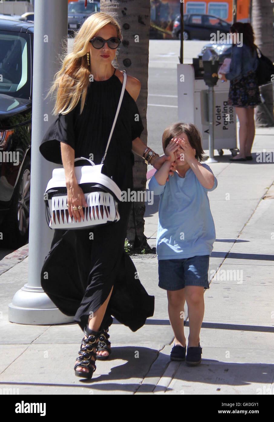 Rachel Zoe grabs lunch in Beverly Hills with her son Skyler Featuring ...