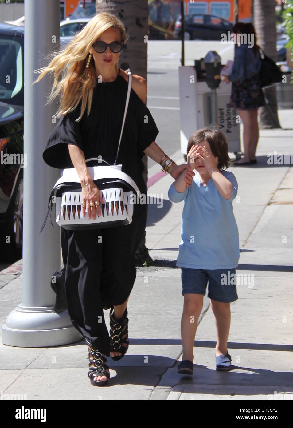 Rachel Zoe grabs lunch in Beverly Hills with her son Skyler Featuring ...