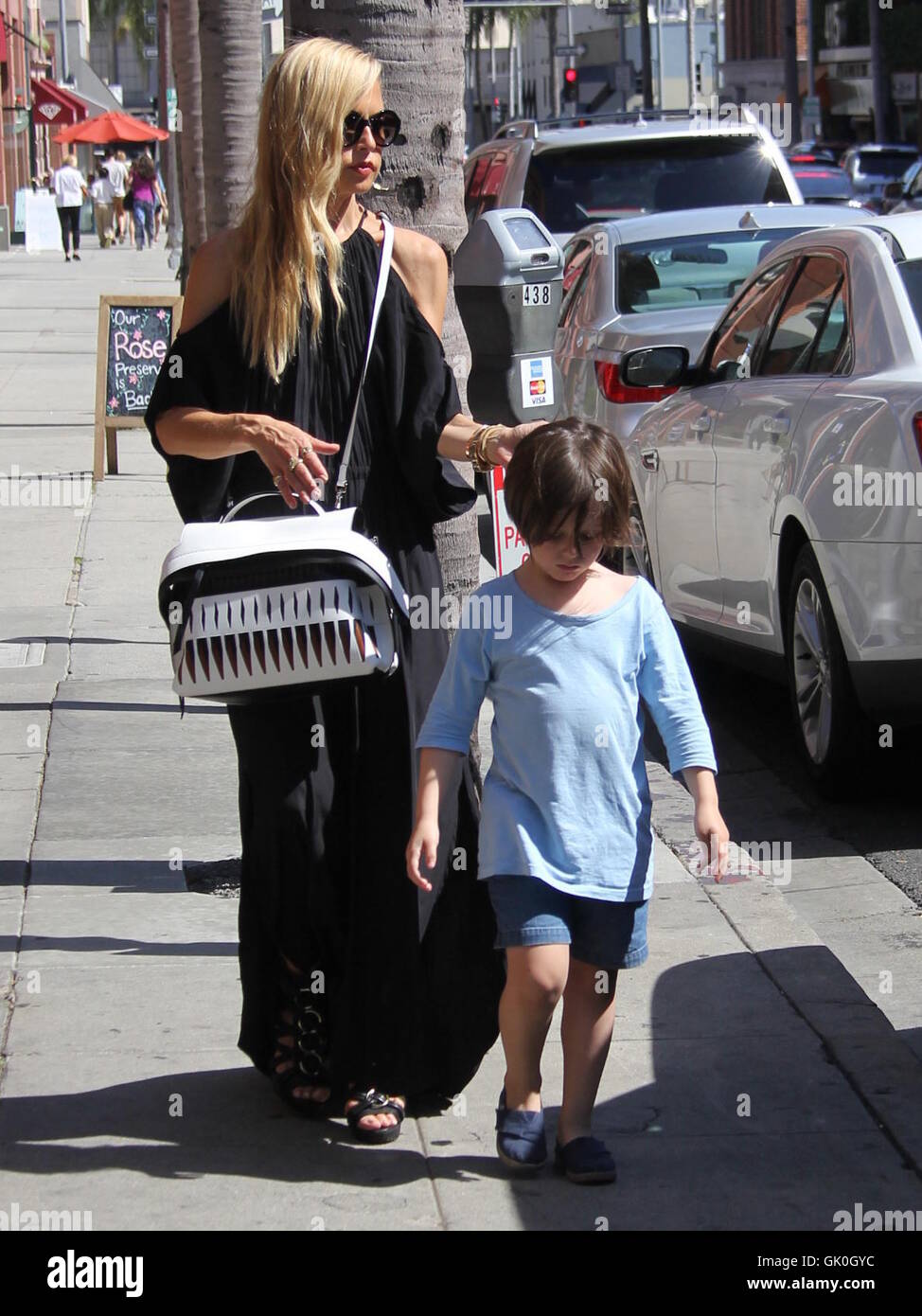 Rachel Zoe grabs lunch in Beverly Hills with her son Skyler Featuring ...
