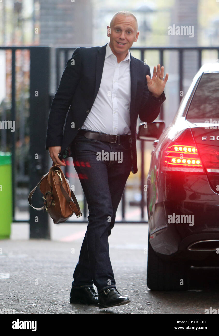 Judge Rinder outside ITV Studios Featuring: Judge Rinder Where: London ...