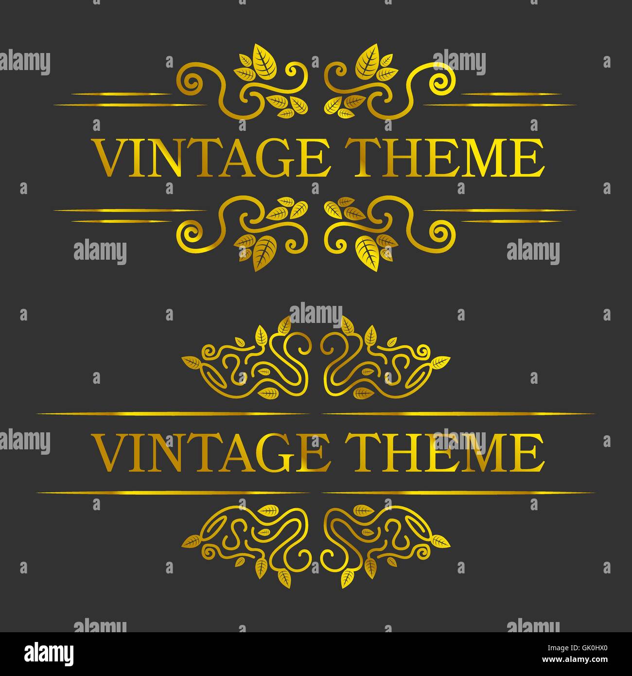 vignette frames set Stock Vector Image & Art - Alamy
