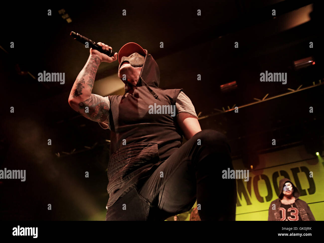 Hollywood Undead perform at Manchester Academy Featuring: Hollywood ...