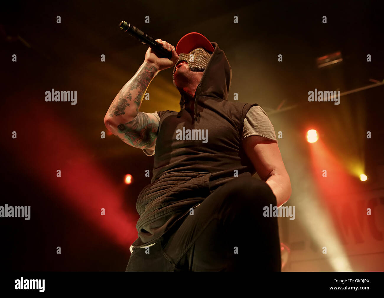 Hollywood Undead perform at Manchester Academy Featuring: Hollywood ...