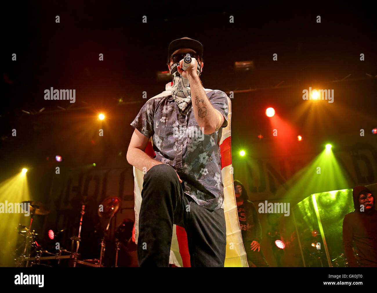 Hollywood Undead perform at Manchester Academy Featuring: Hollywood ...