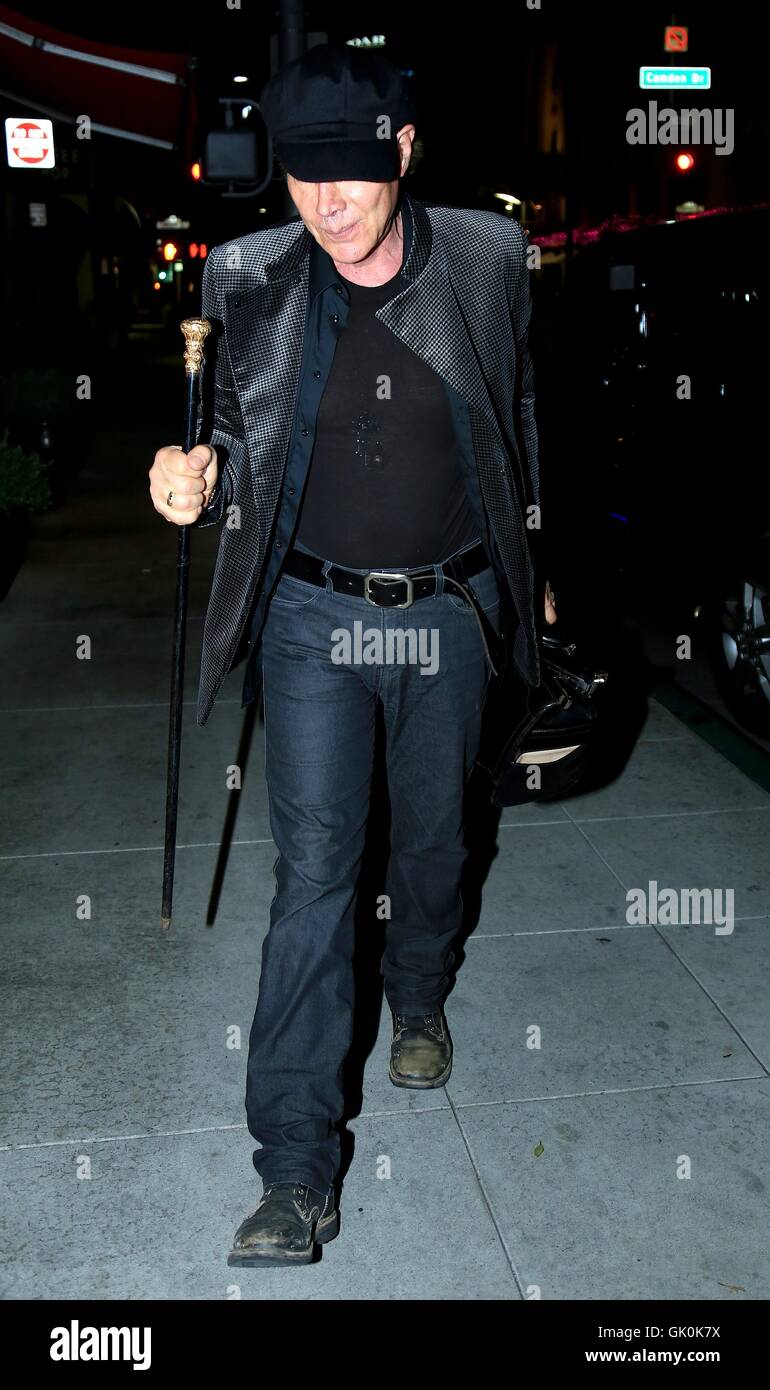 Celebrities at Mr. Chow in Beverly Hills Featuring: Mark B. Barron ...