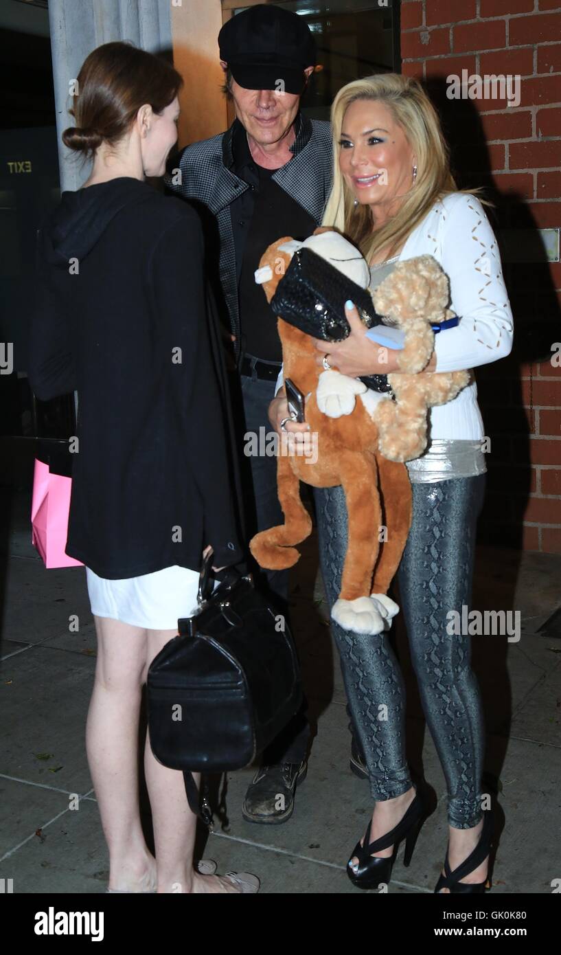 Celebrities at Mr. Chow in Beverly Hills Featuring: Mark B. Barron ...