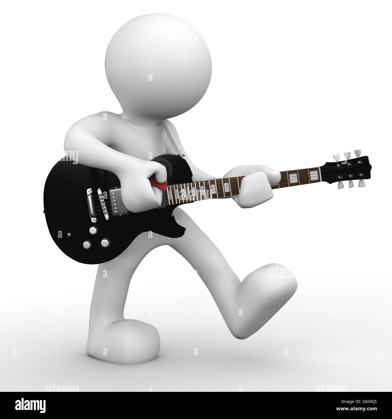 Musician plays guitar rock hi-res stock photography and images - Alamy