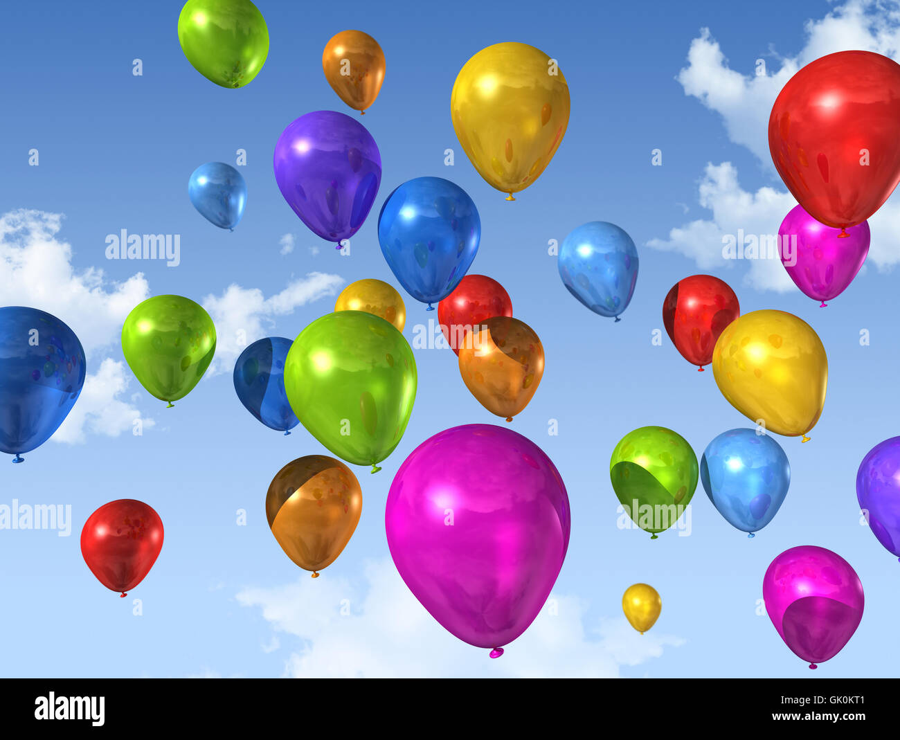 party celebration balloon Stock Photo - Alamy