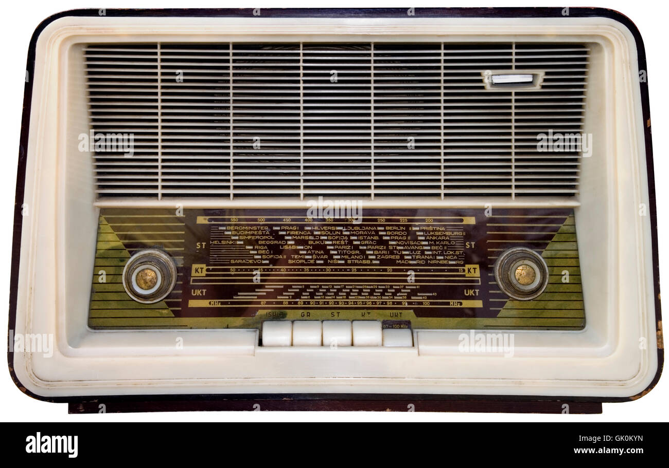 Sound radio hi-res stock photography and images - Alamy