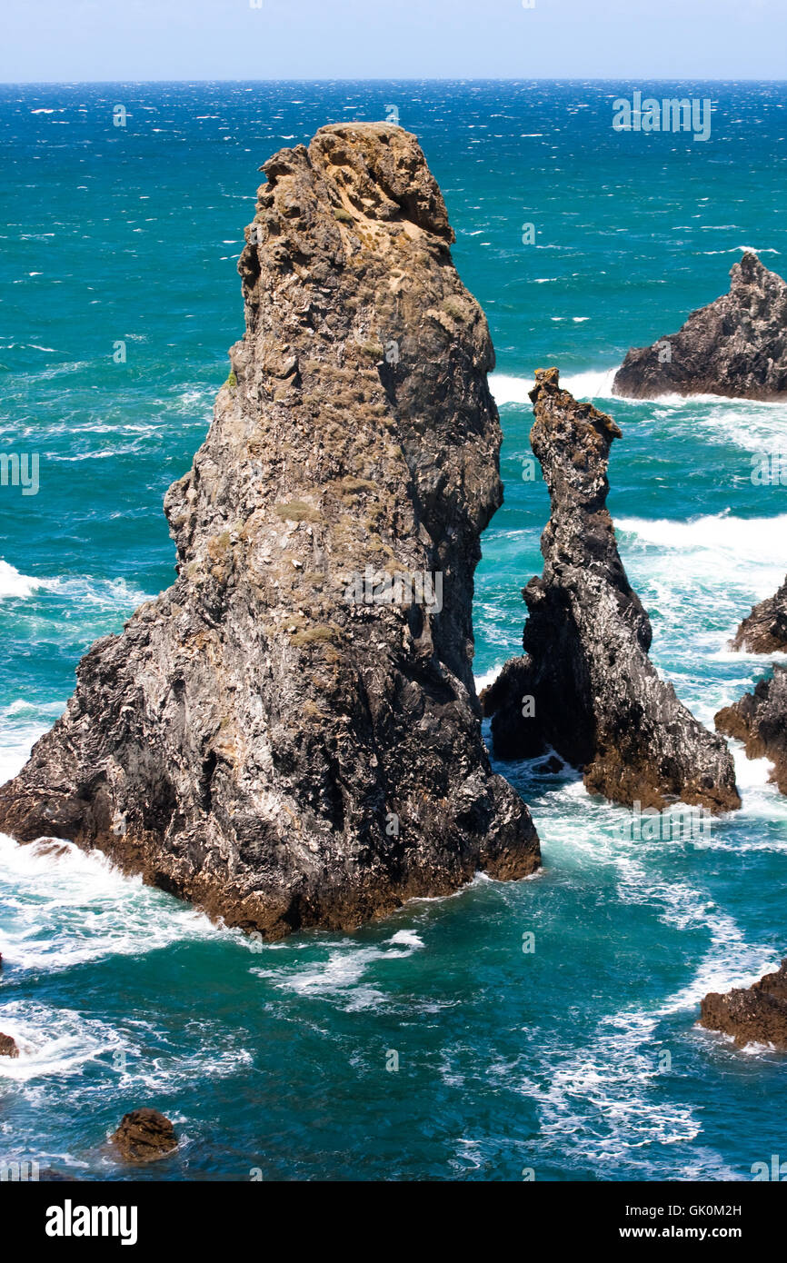 wild rock brittany Stock Photo - Alamy