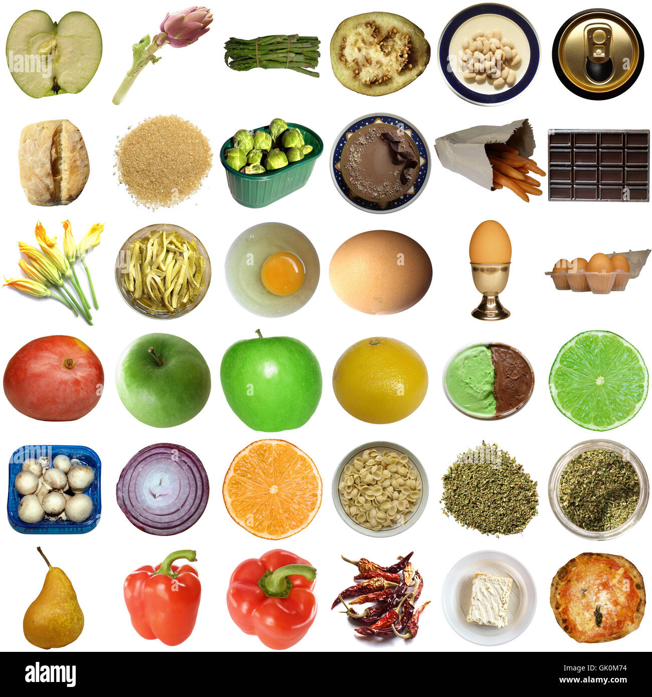 food aliment isolated Stock Photo - Alamy