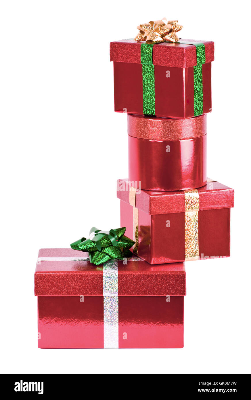 present gift box Stock Photo - Alamy