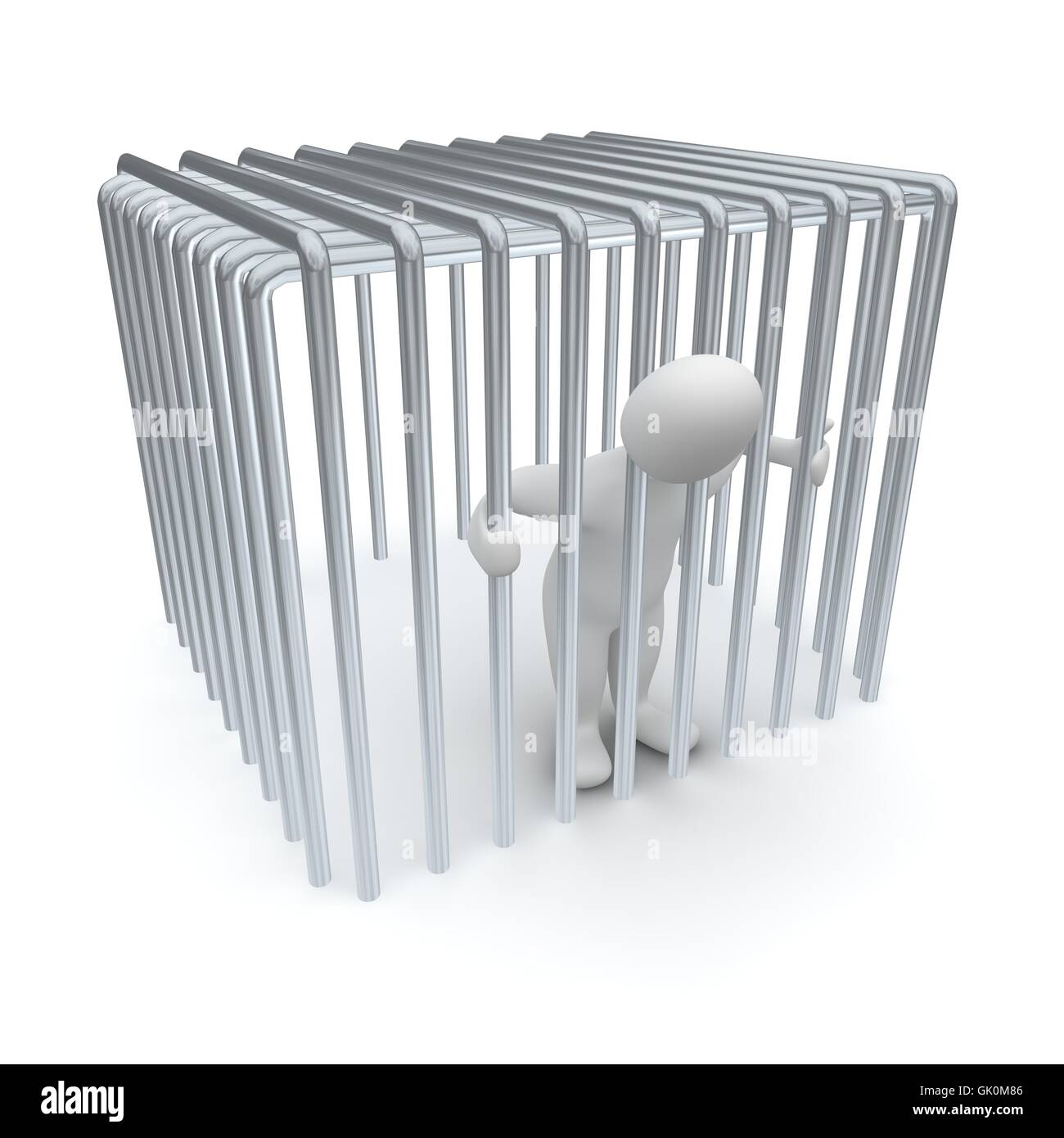 crime cage criminal Stock Photo - Alamy