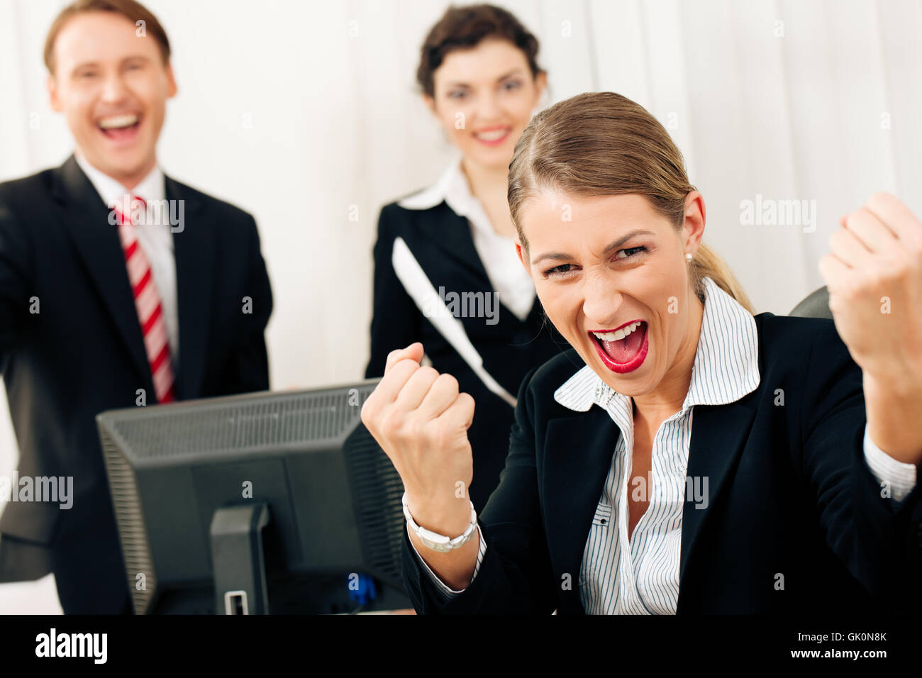 office successful succesful Stock Photo - Alamy