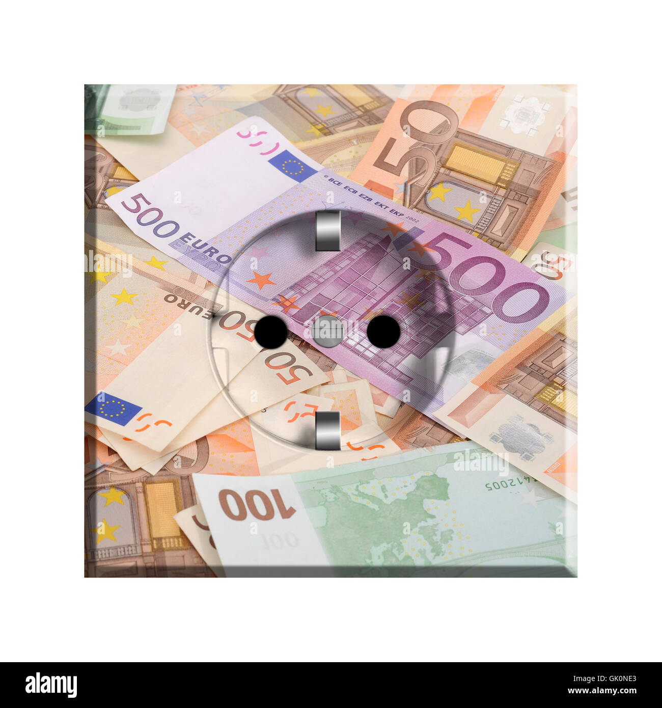 euro outlet socket Stock Photo - Alamy