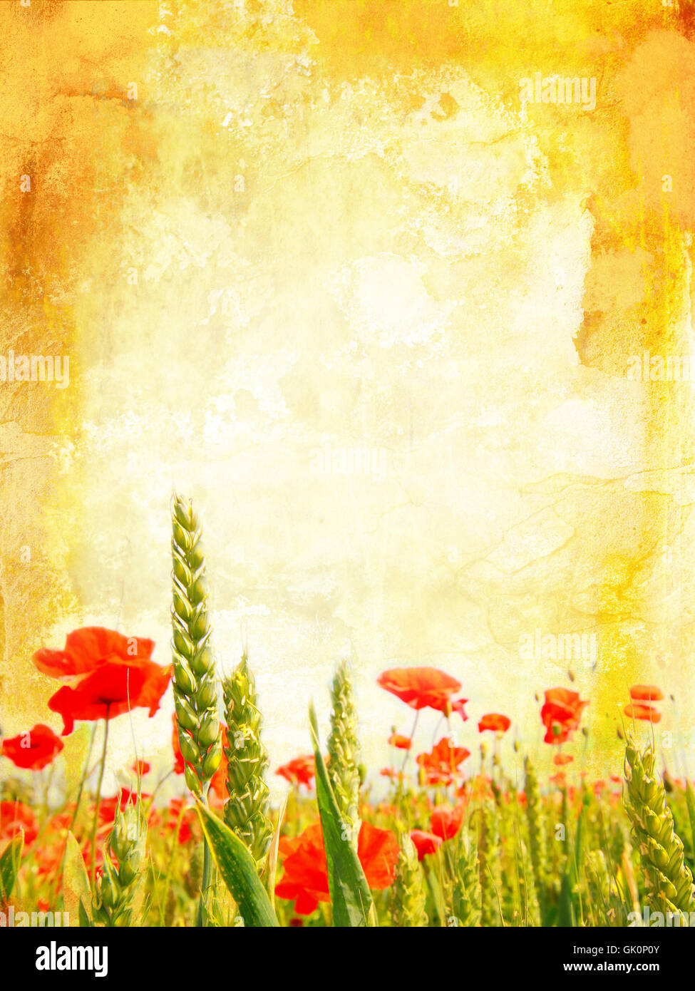 Abstract poppies hi-res stock photography and images - Alamy