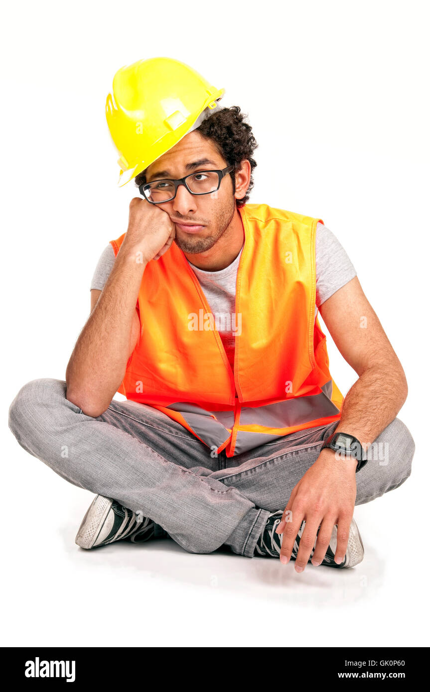 Construction worker Cut Out Stock Images & Pictures - Alamy