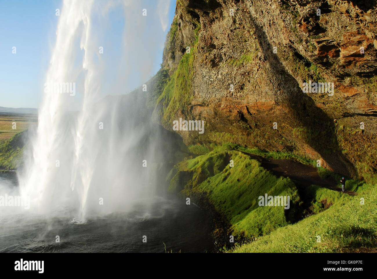 stream waterfall spray Stock Photo - Alamy