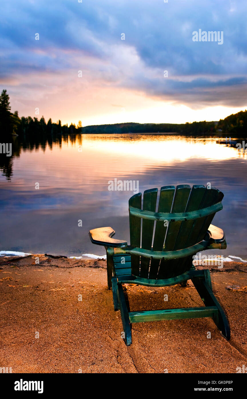 sunset beach seaside Stock Photo - Alamy
