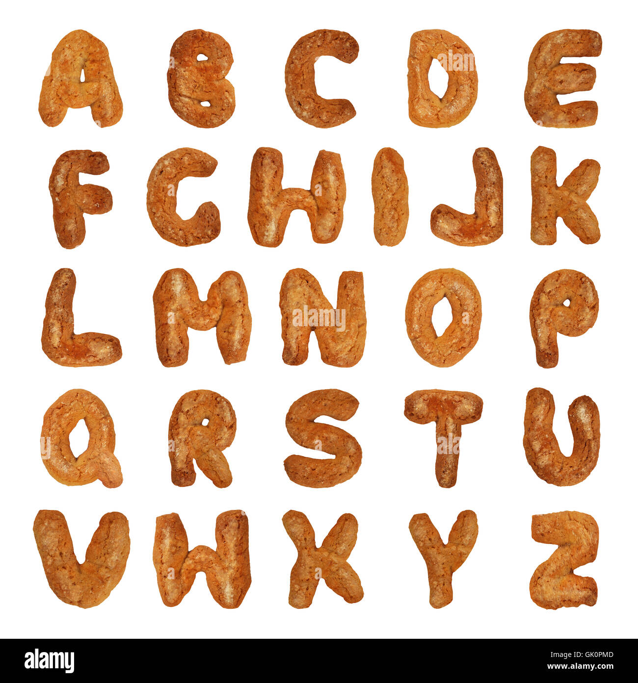bread writing font Stock Photo - Alamy