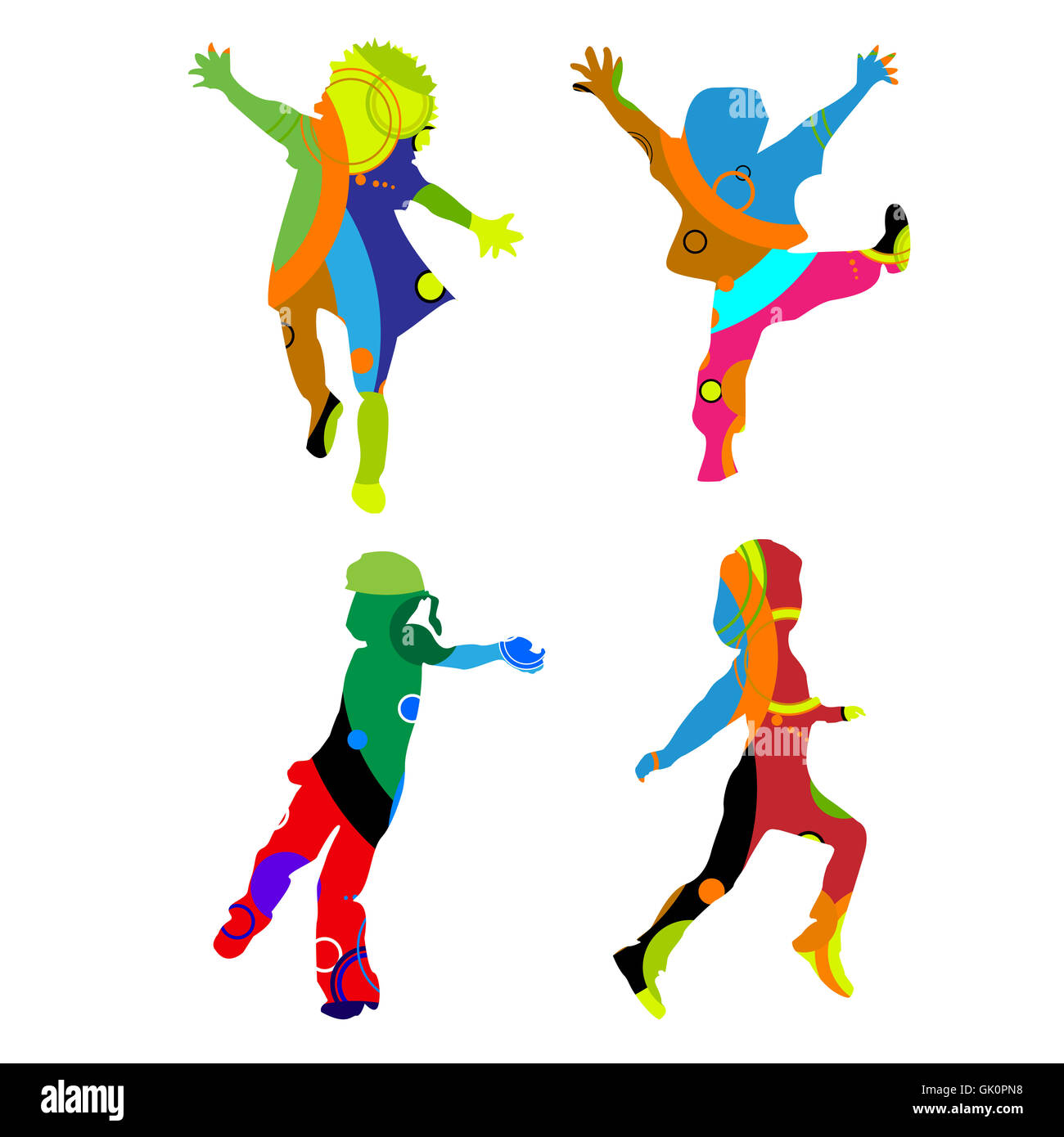 active action circles Stock Photo - Alamy