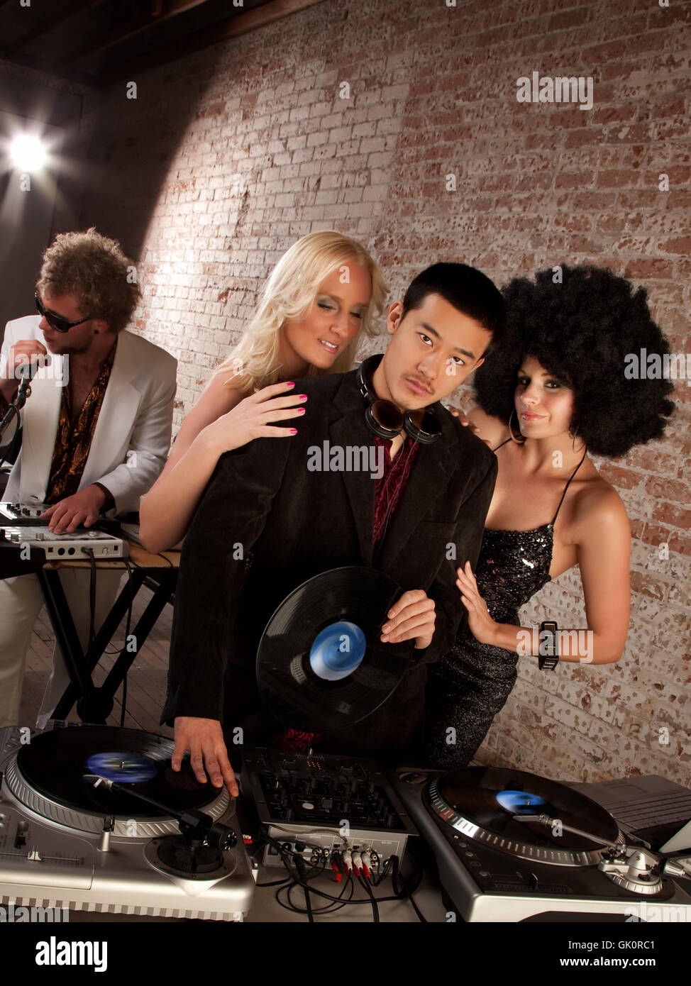disco humans human beings Stock Photo - Alamy