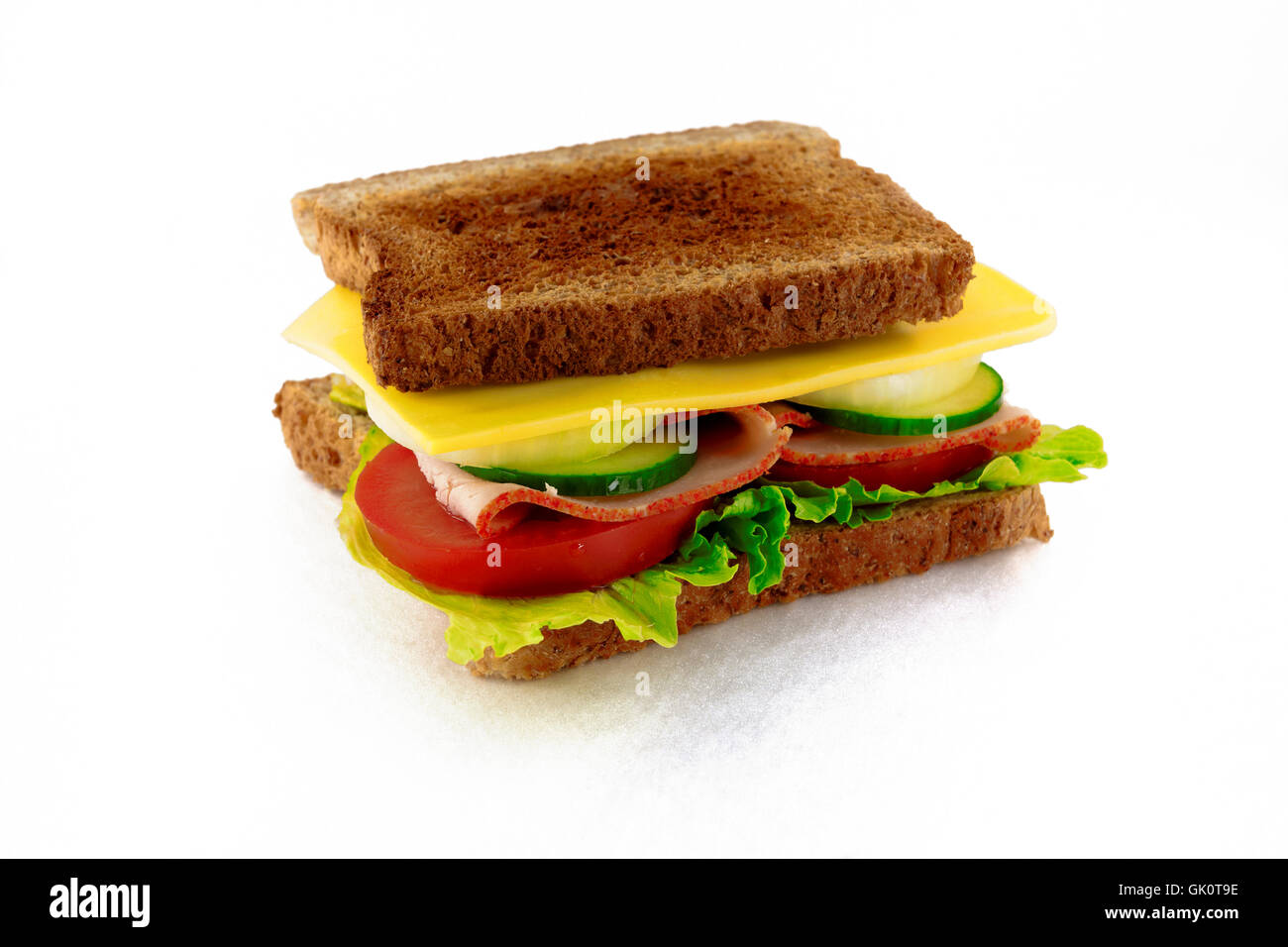 Toast cheese closeup Cut Out Stock Images & Pictures - Alamy