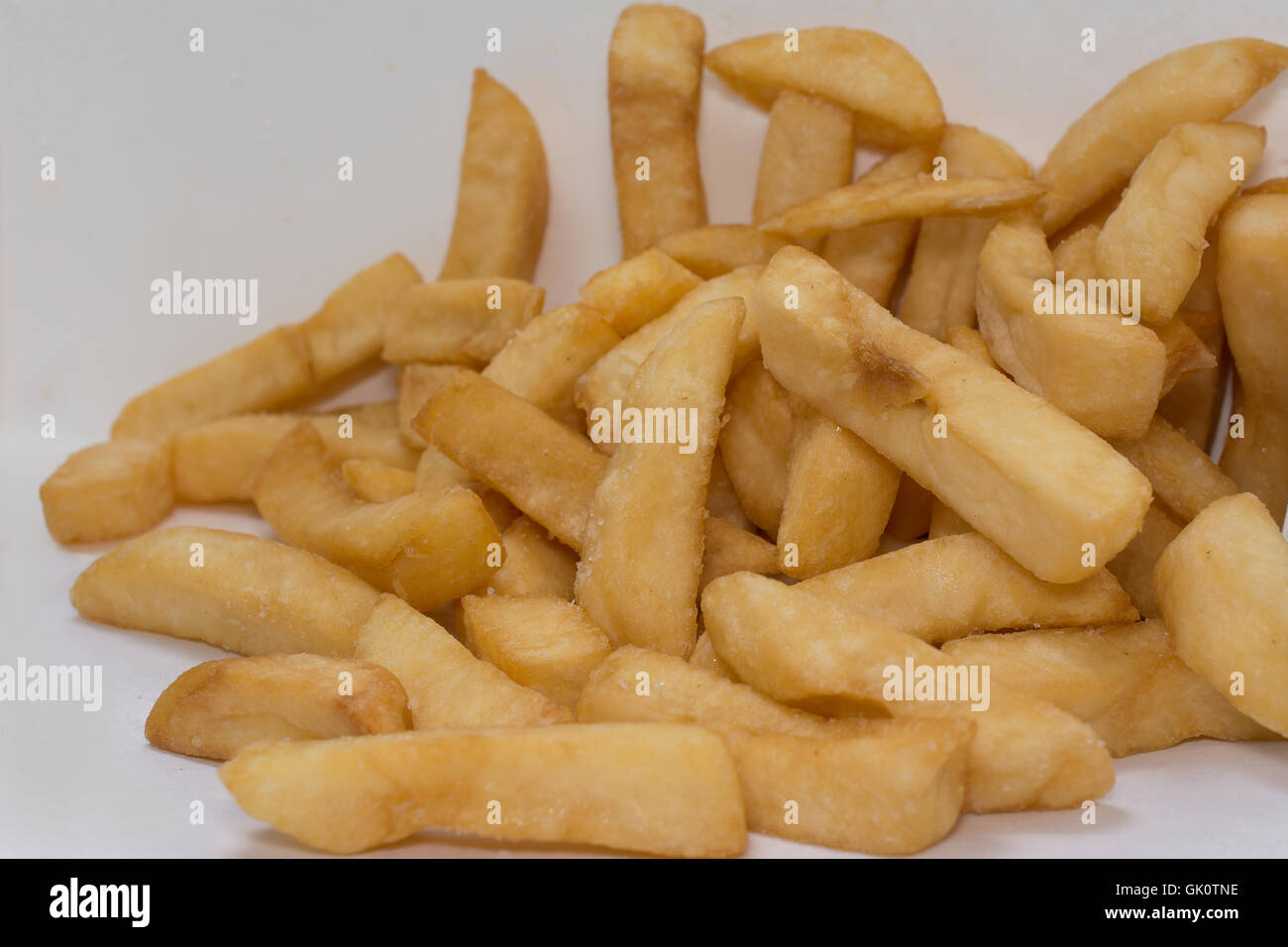 Hot Chips Isolated Stock Photo - Alamy