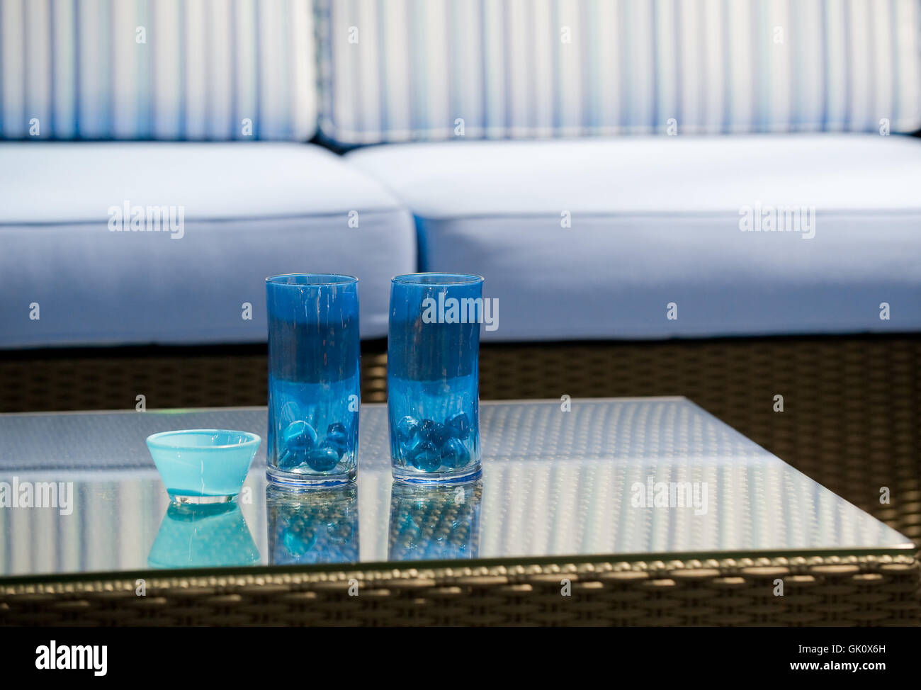 blue deco decoration Stock Photo - Alamy