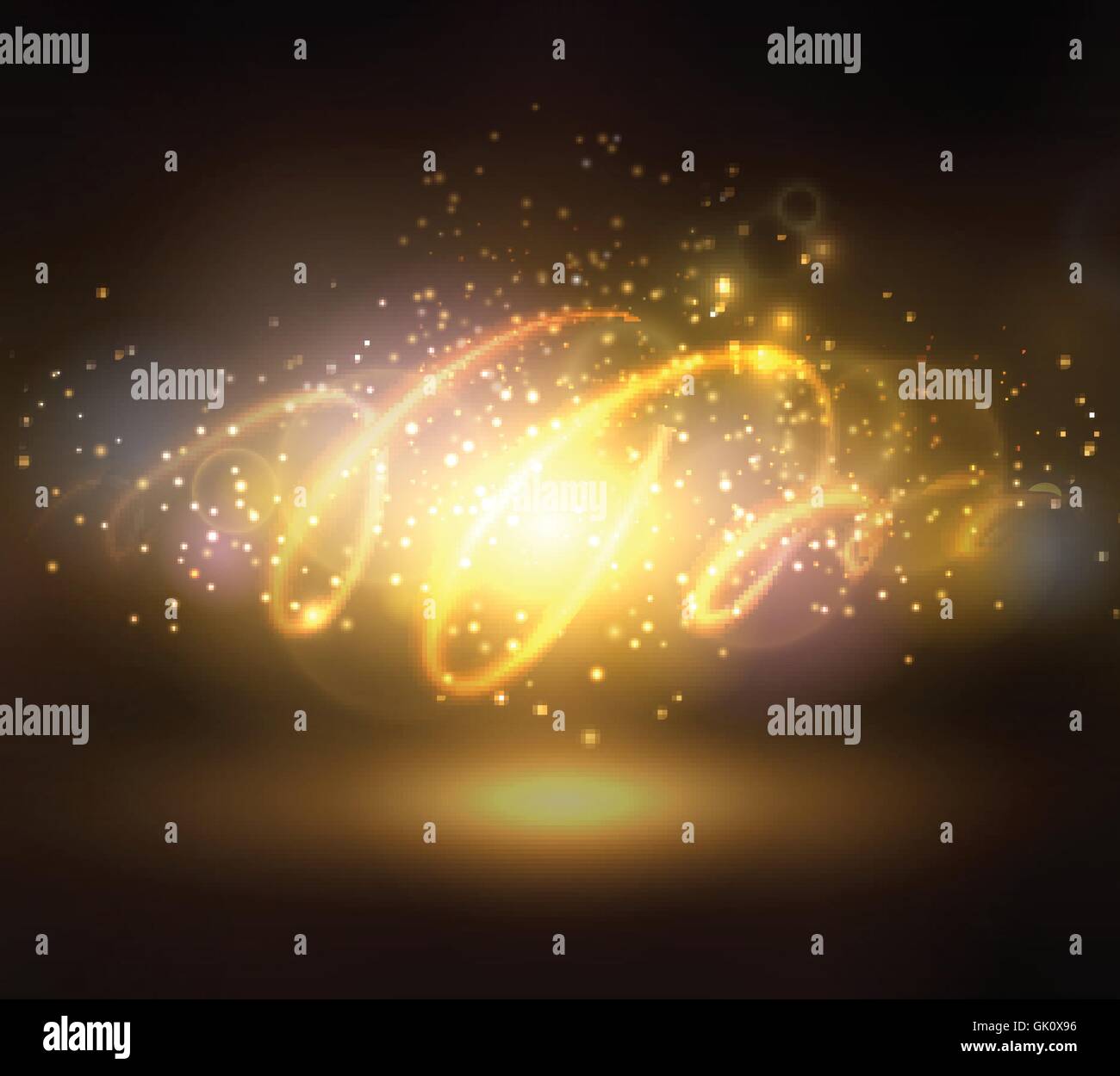 Abstract background with sparks Stock Vector Image & Art - Alamy