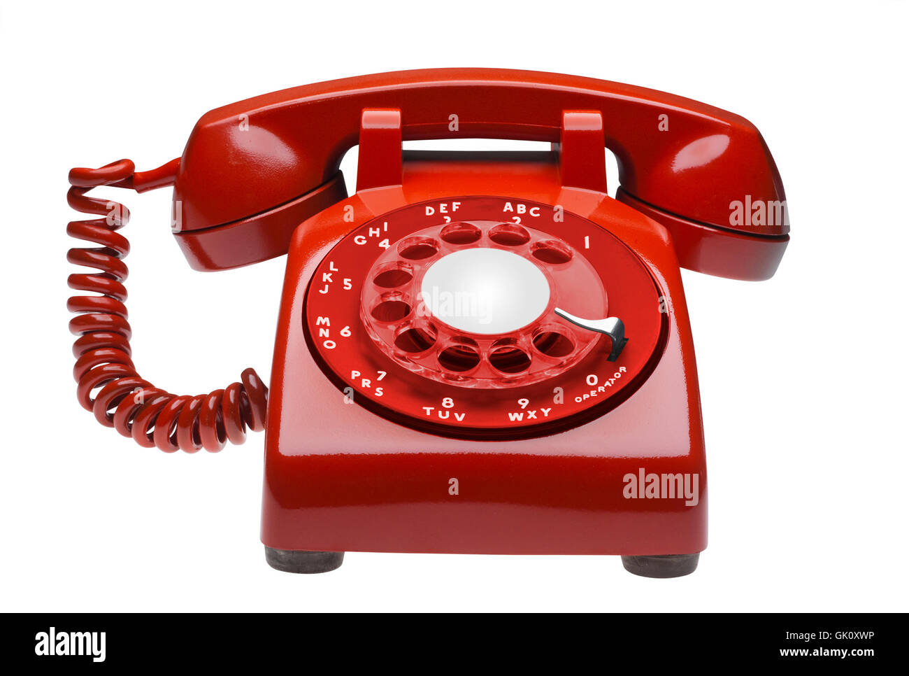 telephone phone isolated Stock Photo - Alamy