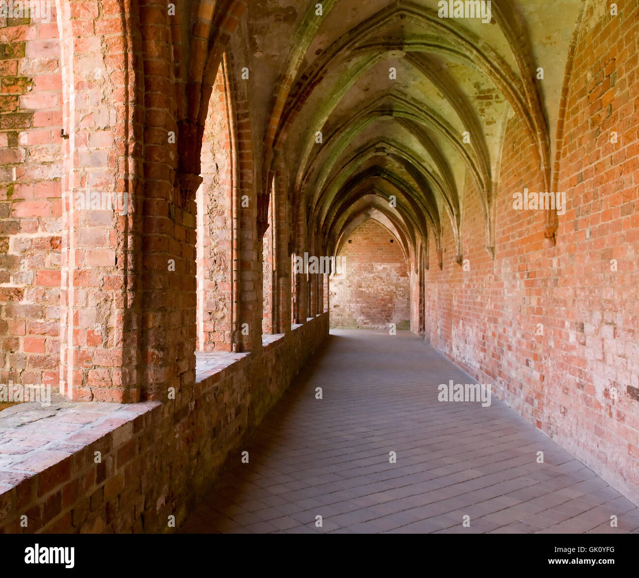 arc monastery style of construction Stock Photo - Alamy