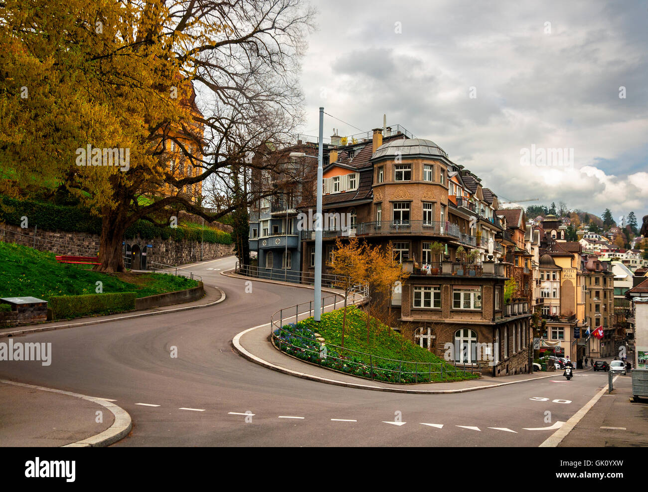 Switzerland street hi-res stock photography and images - Alamy