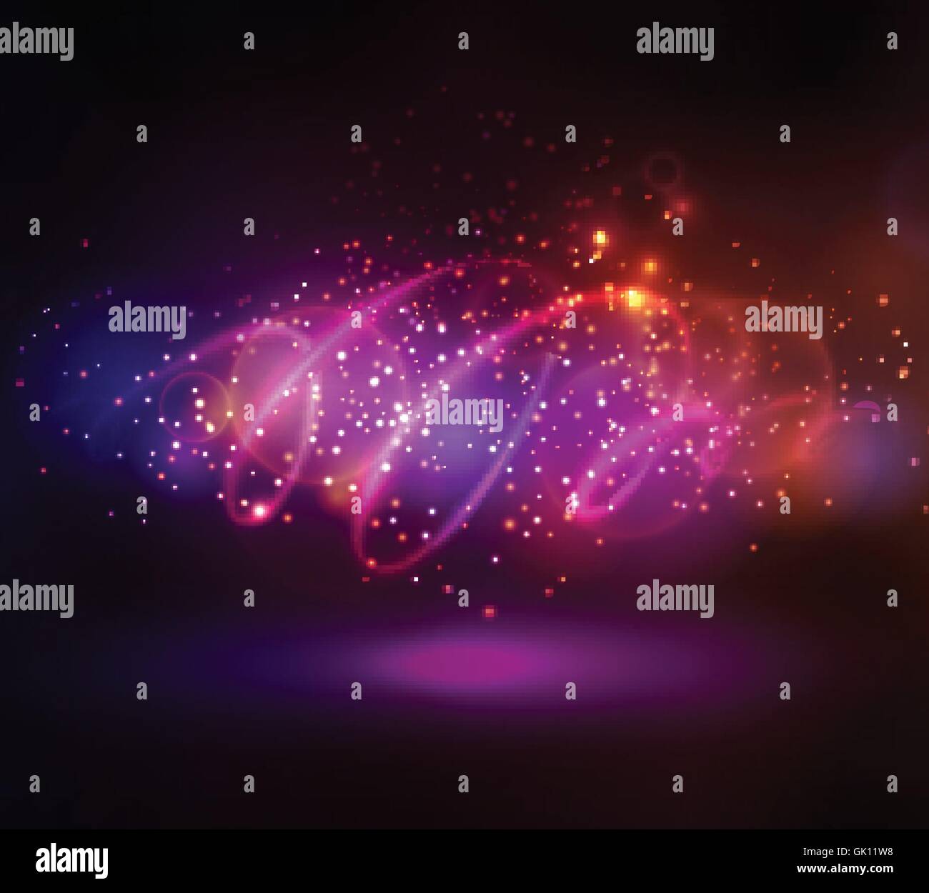 Abstract background with sparks Stock Vector Image & Art - Alamy