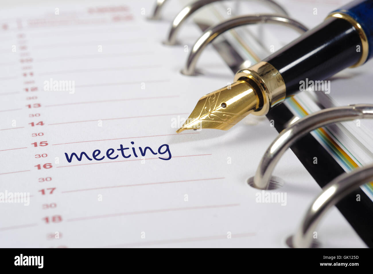 Meeting planner hi-res stock photography and images - Alamy