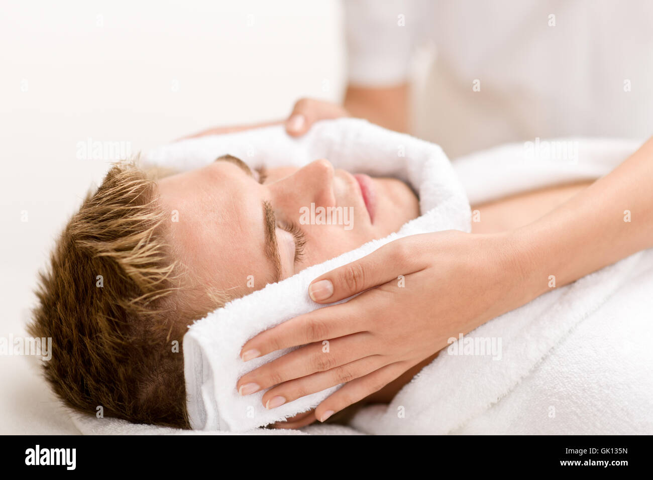 male masculine cleaning Stock Photo - Alamy