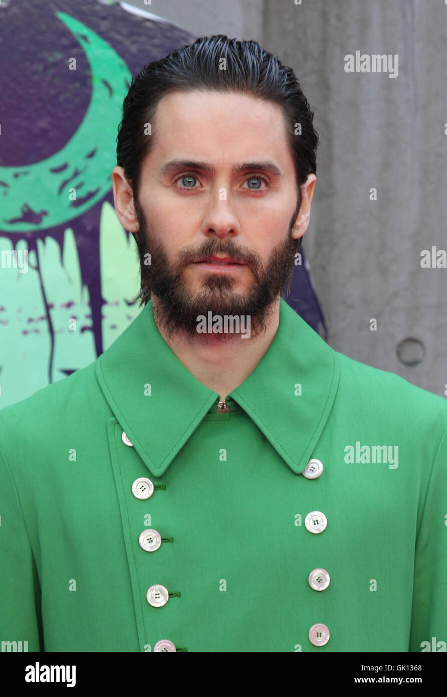 LONDON - AUG 03, 2016: Jared Leto attends the Suicide Squad film ...