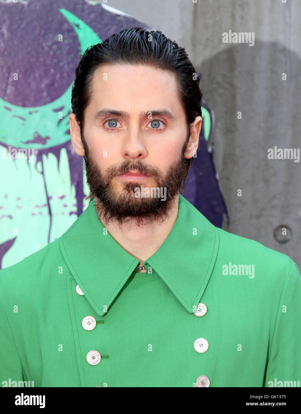 LONDON - AUG 03, 2016: Jared Leto attends the Suicide Squad film ...