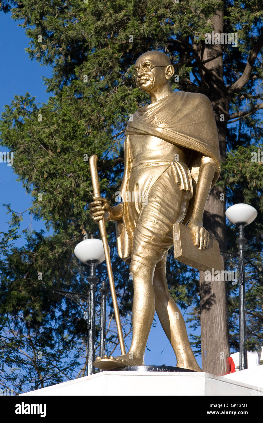 statue india statesman Stock Photo - Alamy