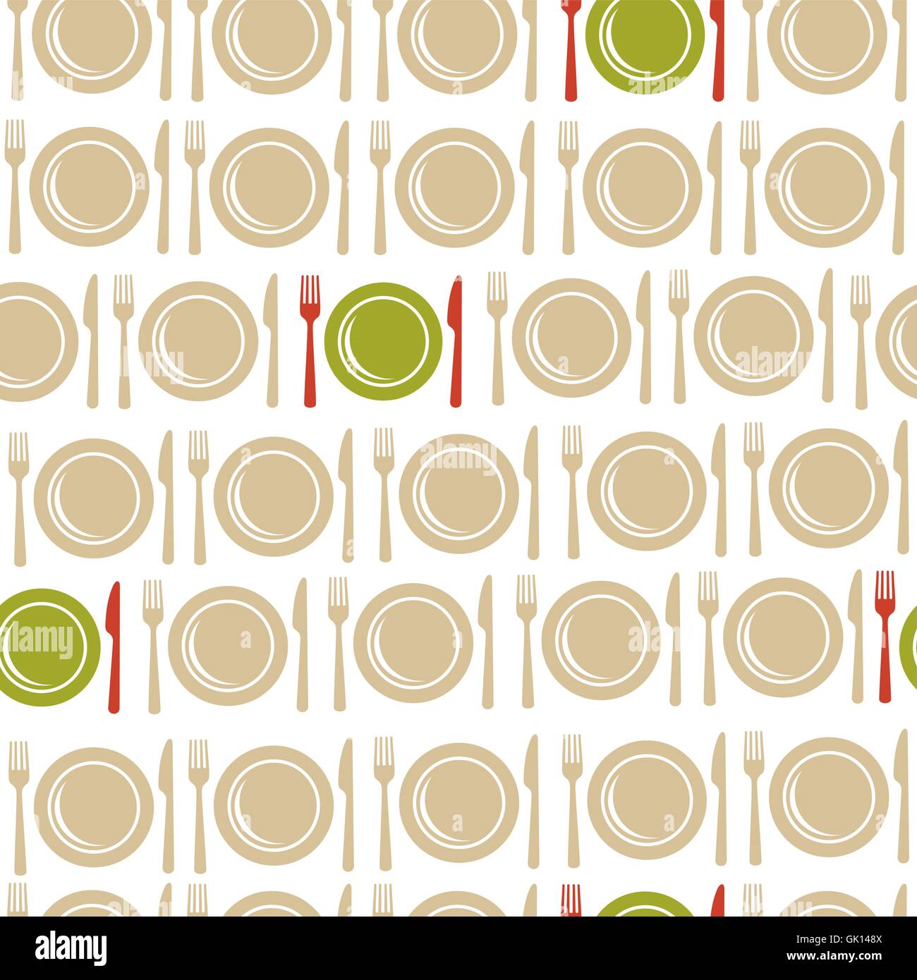 Restaurant seamless pattern background Stock Vector Image & Art - Alamy